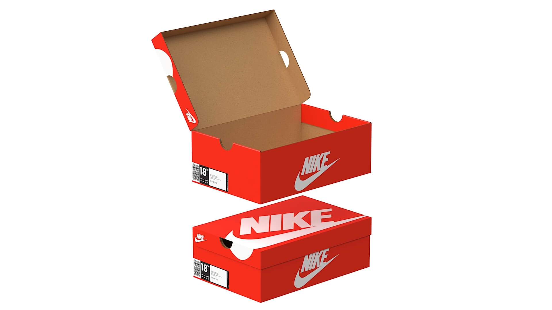 Nike Shoe Box 01 - 3D Model by ERTAN ZORLU