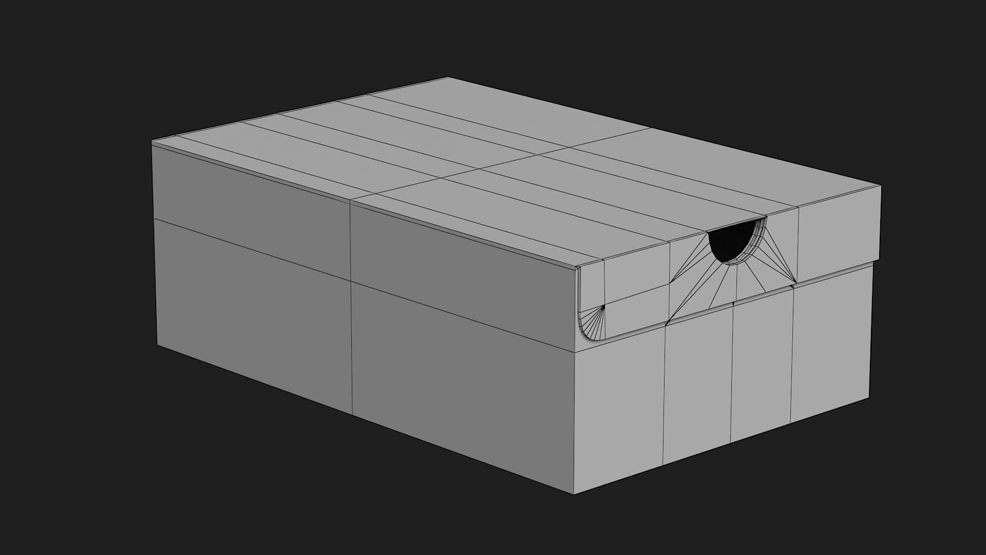 Nike Shoe Box 01 - 3D Model by ERTAN ZORLU