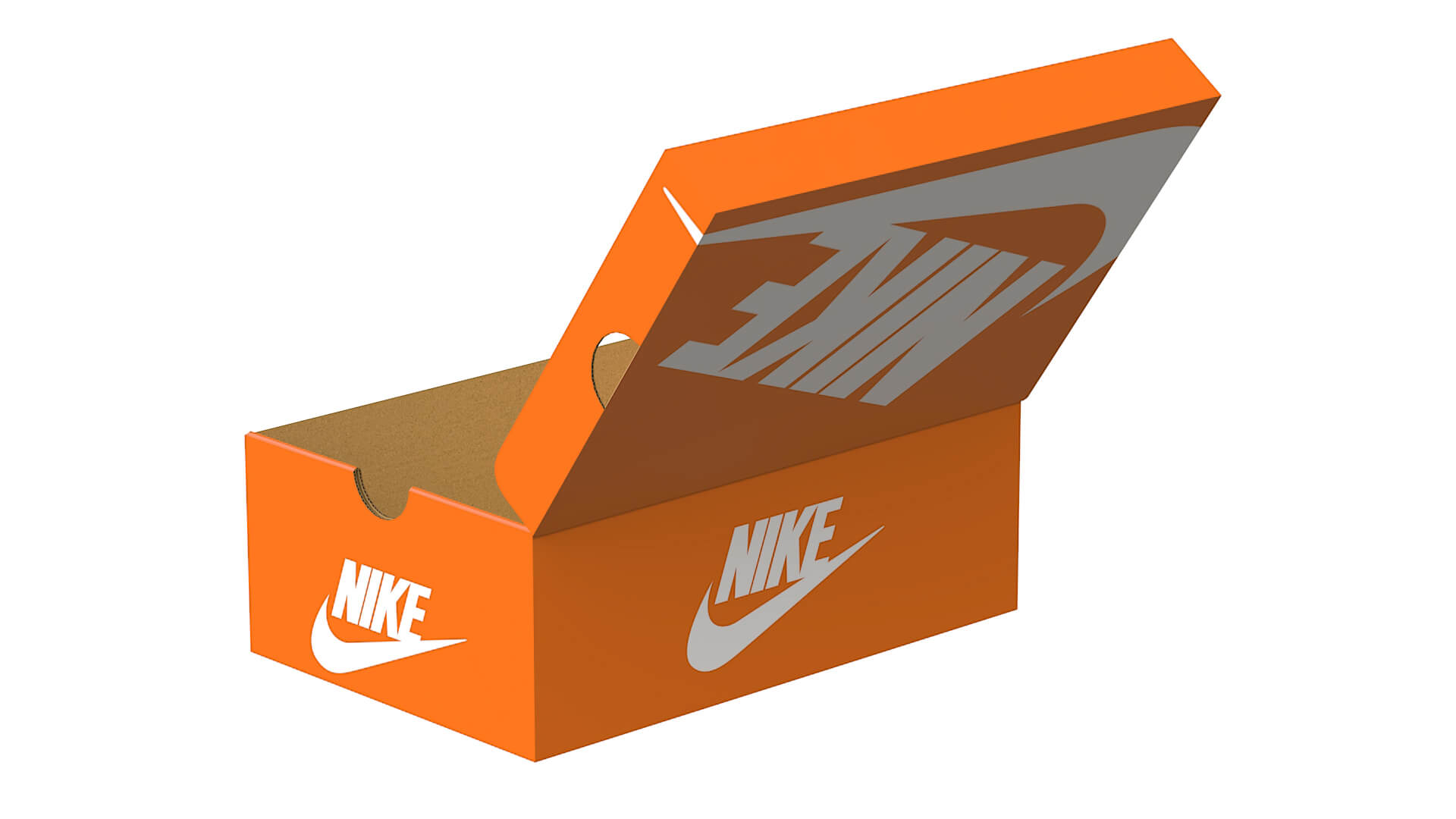 Nike Shoe Box 02 - 3D Model by ERTAN ZORLU