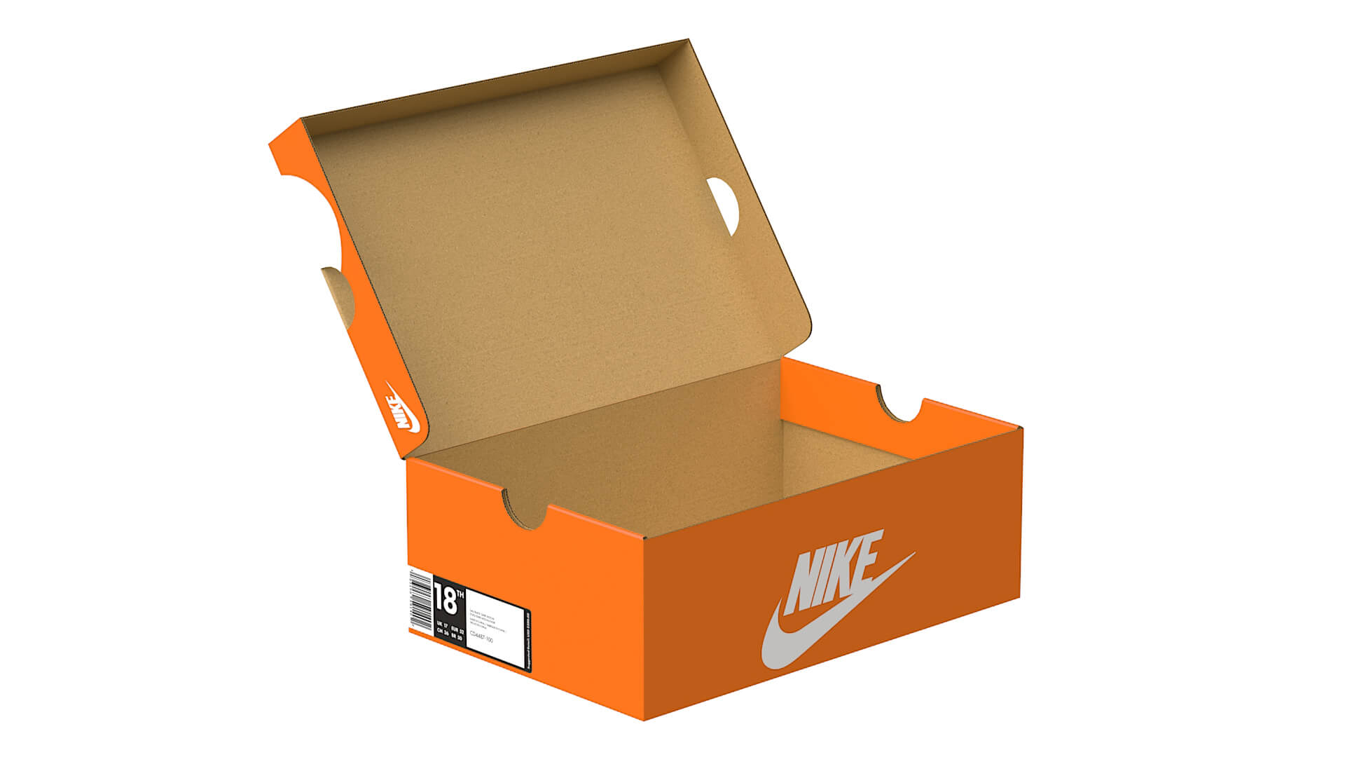 Nike Shoe Box 02 - 3D Model by ERTAN ZORLU