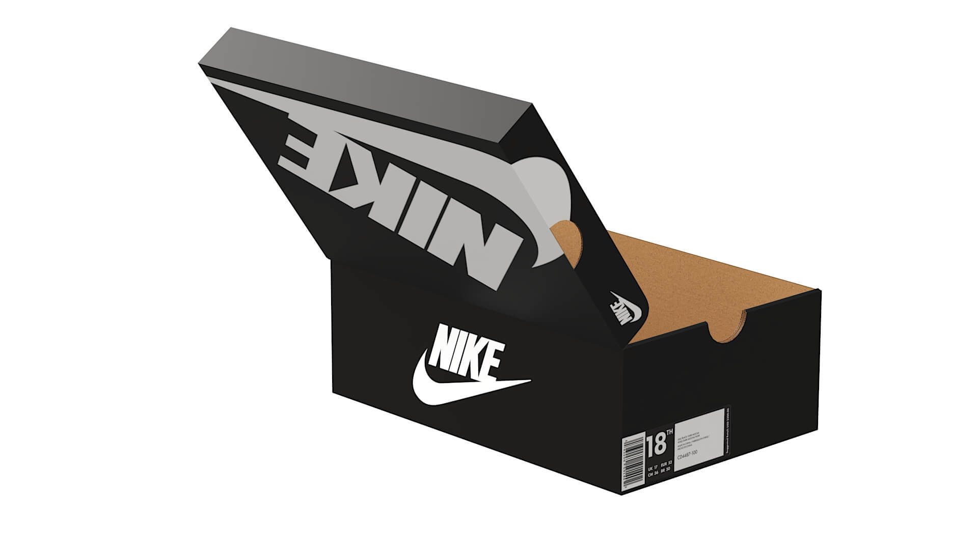 Nike Shoe Box 03 - 3D Model by ERTAN ZORLU