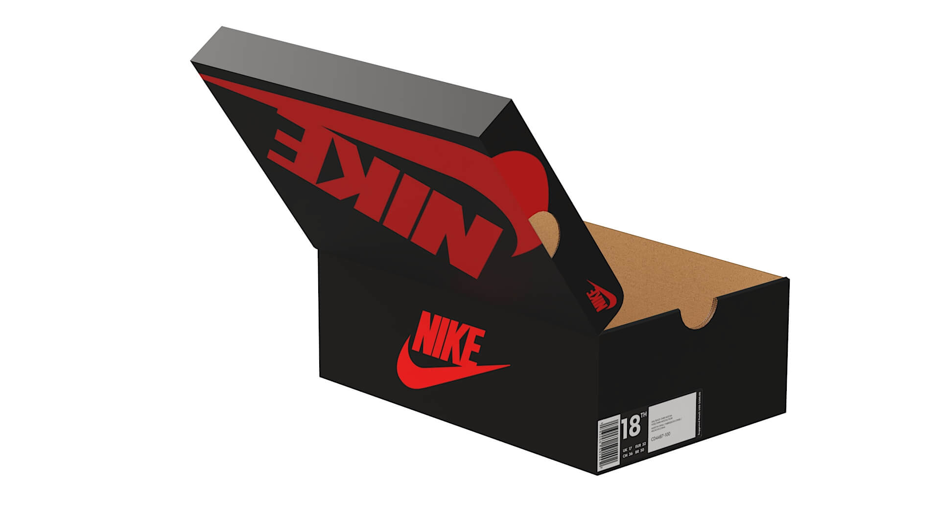 Nike Shoe Box 06 - 3D Model by ERTAN ZORLU