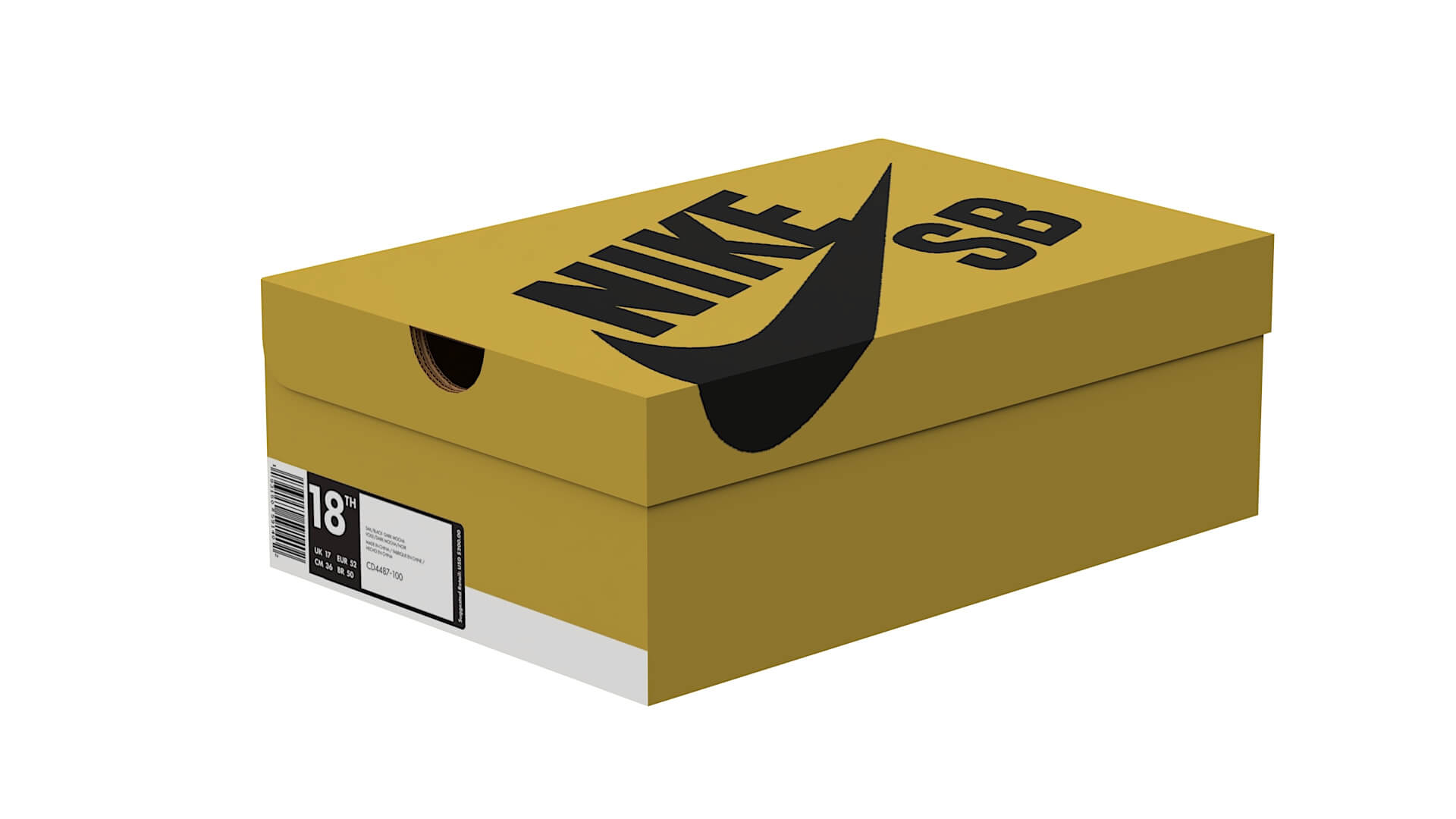 Nike Shoe Box 15 - 3D Model by ERTAN ZORLU