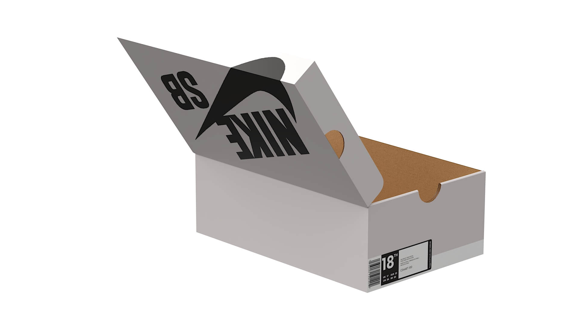 Nike Shoe Box 17 - 3D Model by ERTAN ZORLU