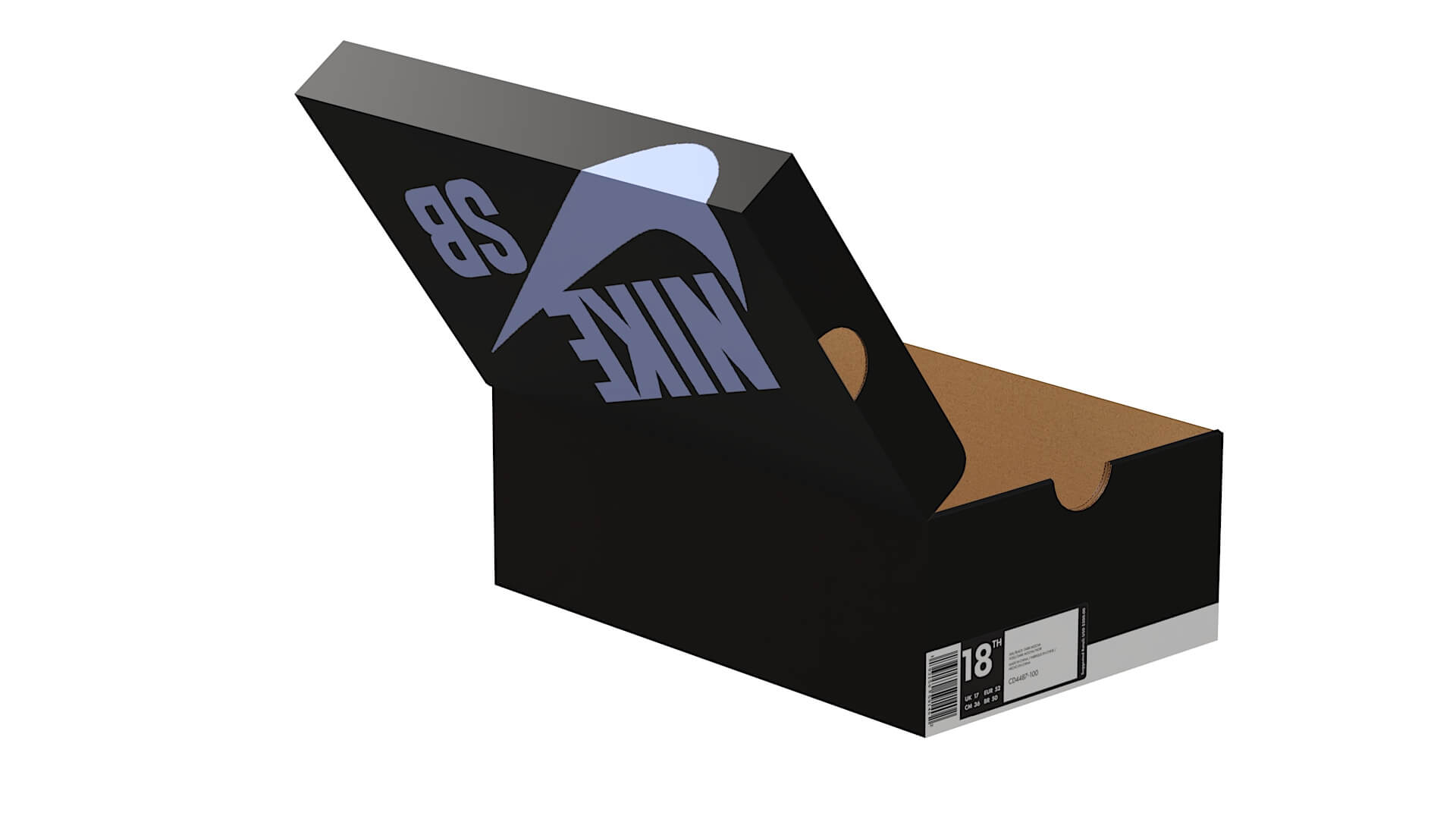 Nike Shoe Box 18 - 3D Model by ERTAN ZORLU