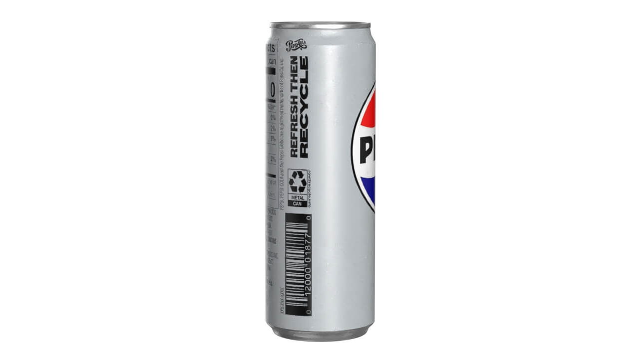 Pepsi Diet Drink Can Sleek 355ml 08 - 3D Model by ERTAN ZORLU