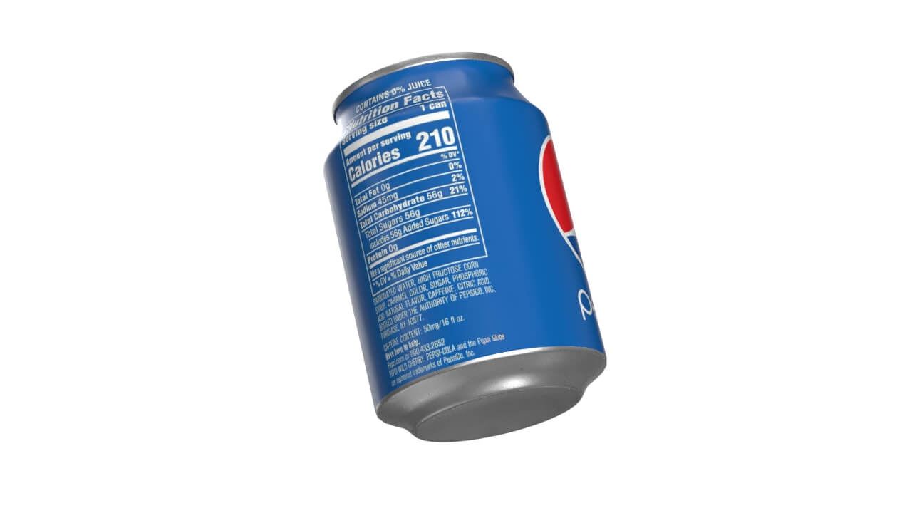 Pepsi Drink Can 250ml 09 - 3D Model by ERTAN ZORLU