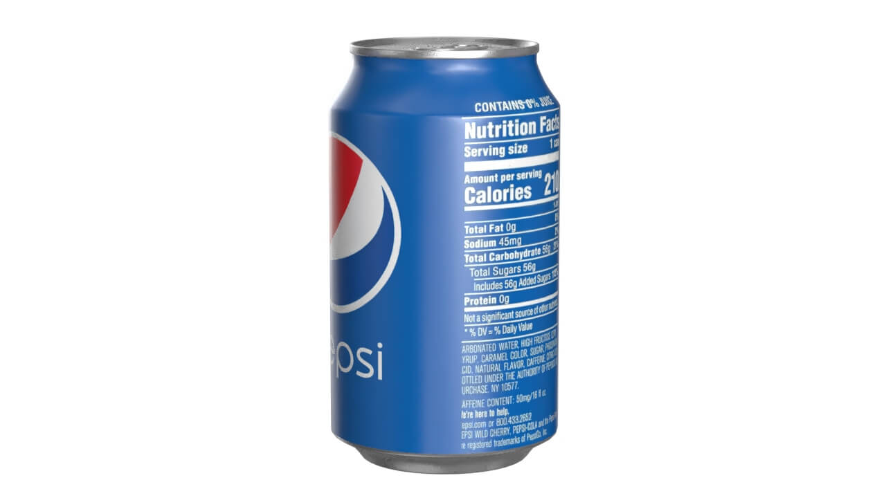 Pepsi Drink Can 330ml 10 - 3D Model by ERTAN ZORLU