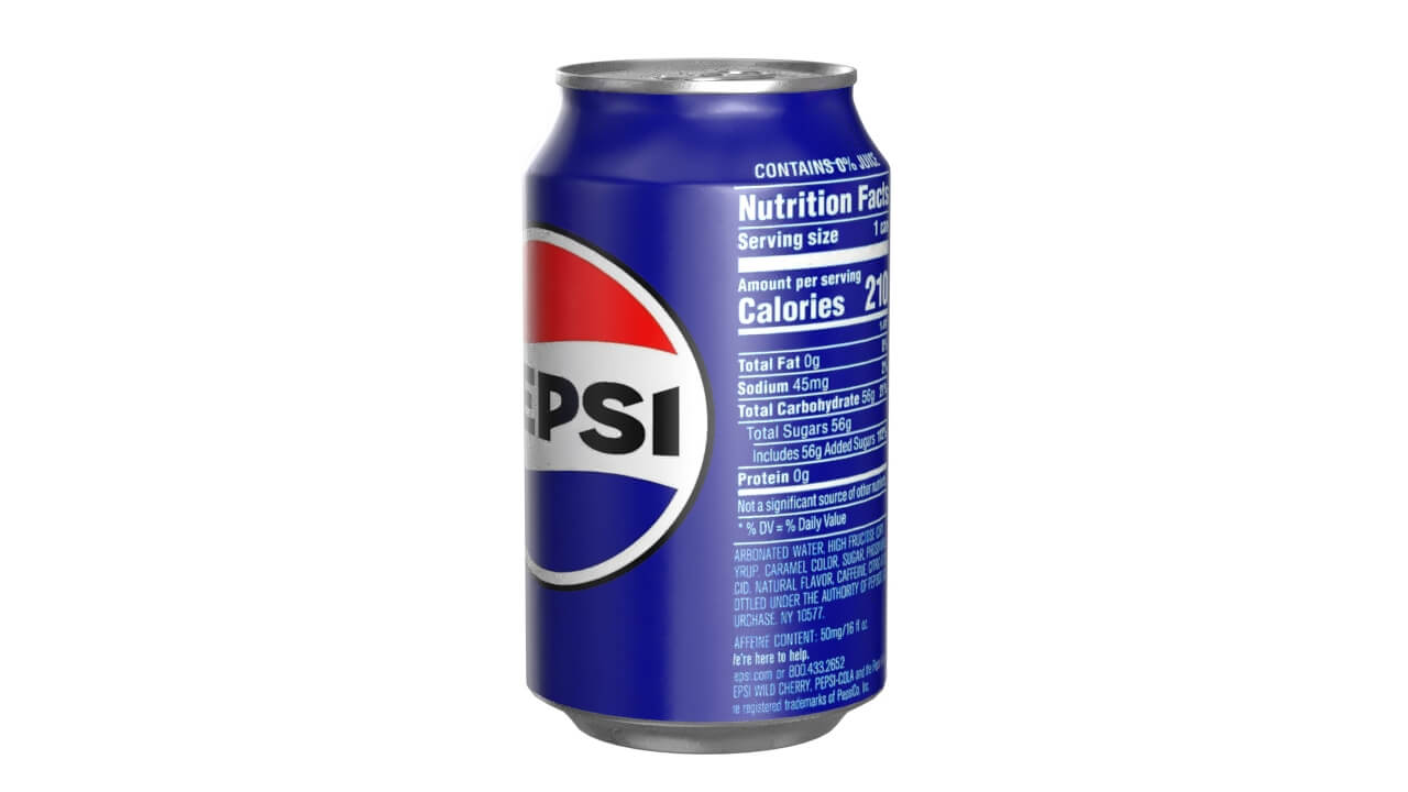 Pepsi Drink Can 330ml Pbr 10 - 3D Model by ERTAN ZORLU