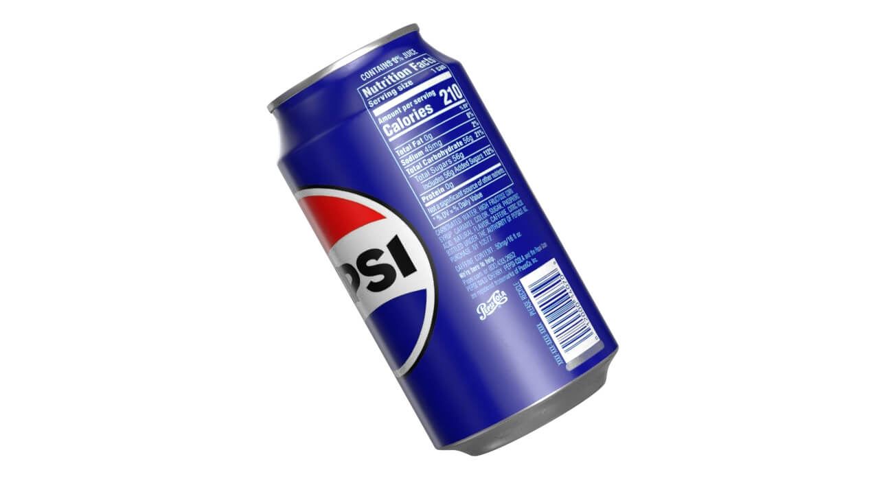 Pepsi Drink Can 355ml Pbr 11 - 3D Model by ERTAN ZORLU