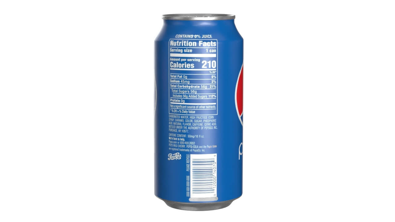 Pepsi Drink Can 375ml 12 - 3D Model by ERTAN ZORLU
