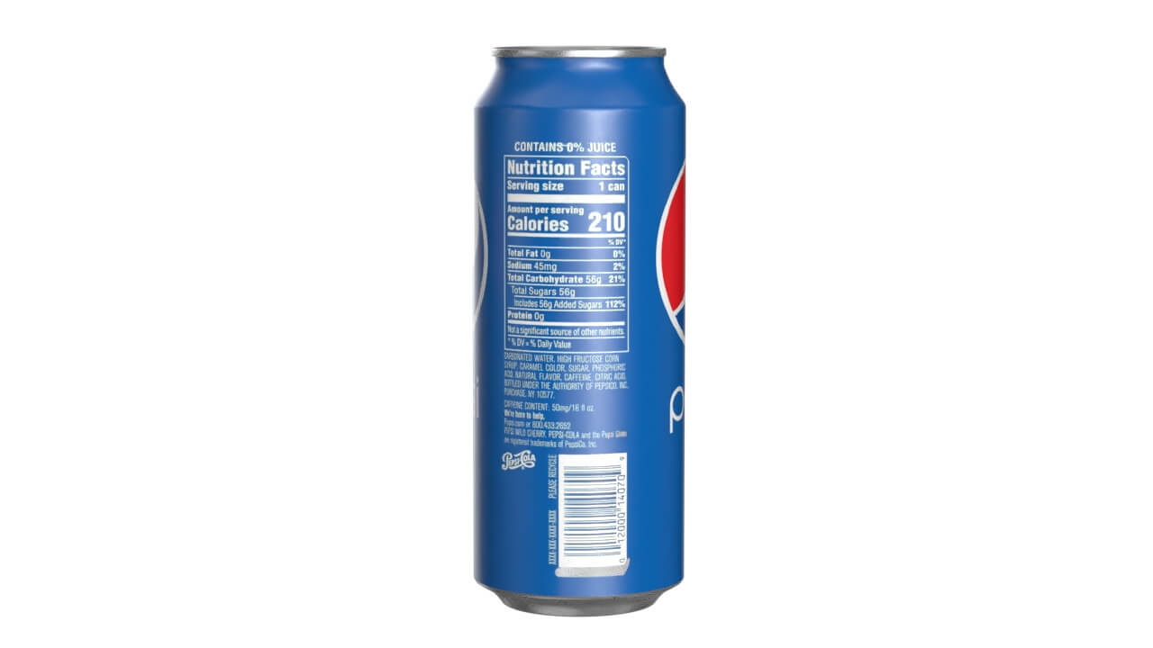 Pepsi Drink Can 500ml 14 - 3D Model by ERTAN ZORLU