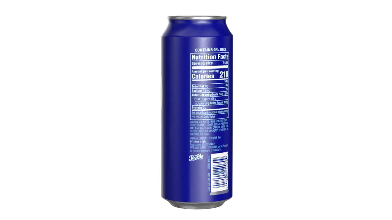 Pepsi Drink Can 500ml Pbr 14 - 3D Model by ERTAN ZORLU