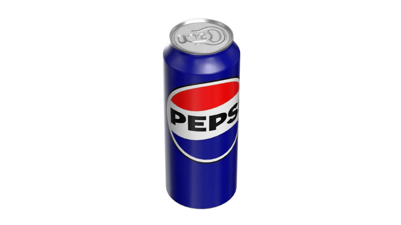 Pepsi Drink Can 500ml Pbr 14 - 3D Model by ERTAN ZORLU