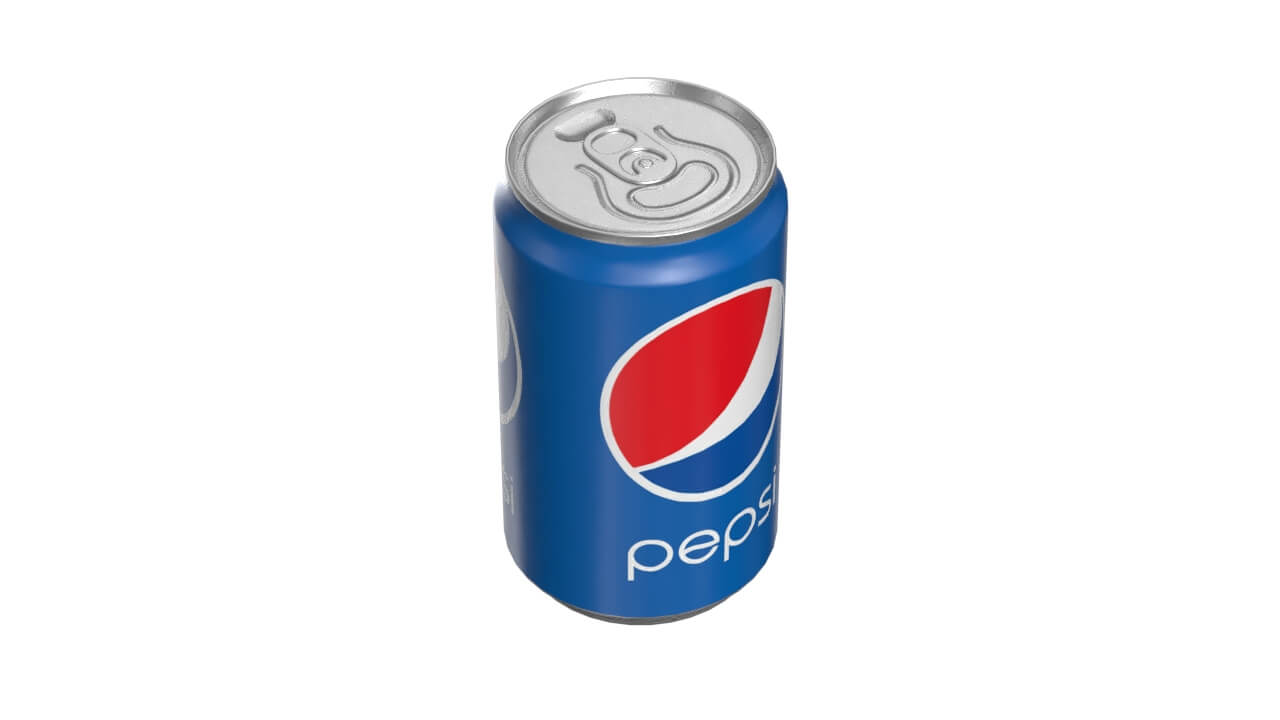 Pepsi Drink Can Sleek 200ml 03 - 3D Model by ERTAN ZORLU