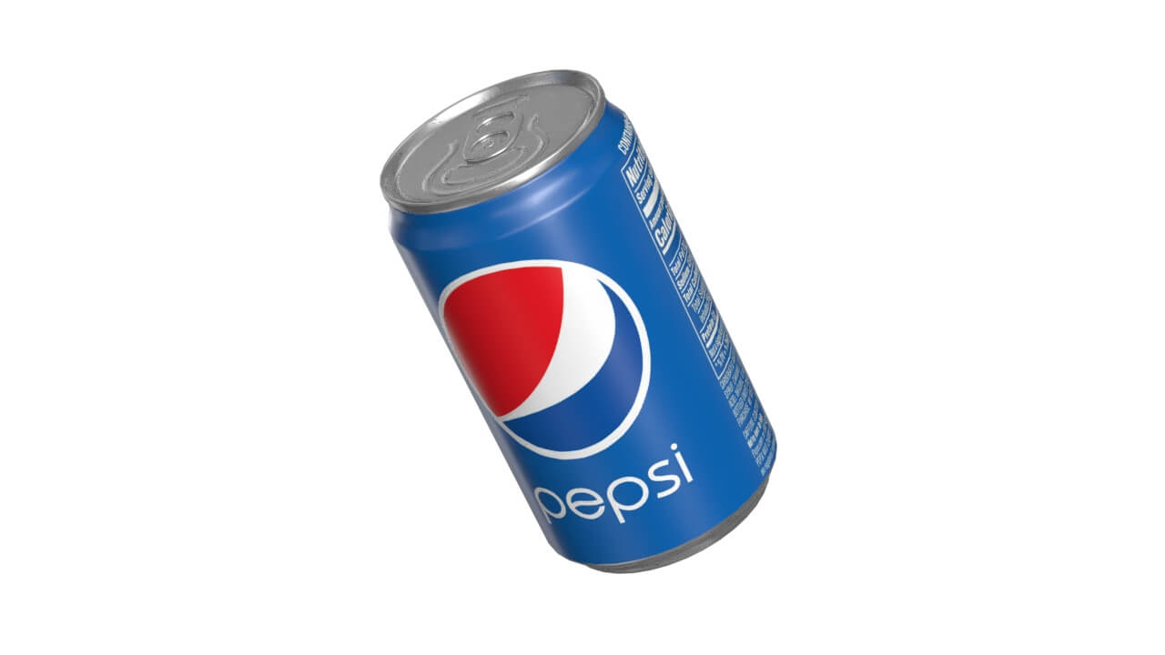 Pepsi Drink Can Sleek 200ml 03 - 3D Model by ERTAN ZORLU