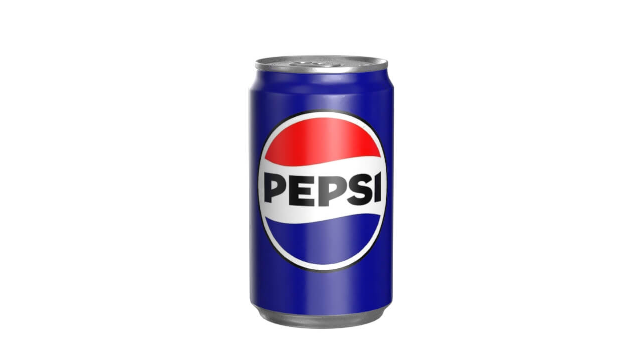 Pepsi Drink Can Sleek 200ml Pbr 03 - 3D Model by ERTAN ZORLU