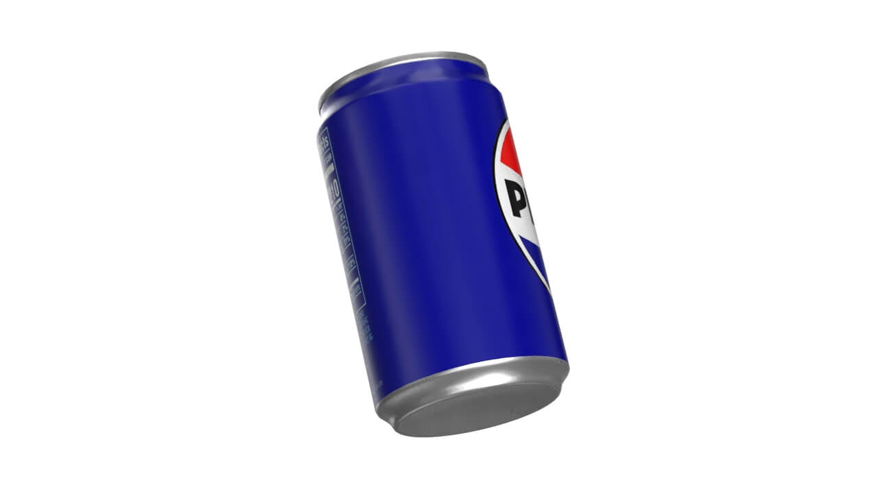Pepsi Drink Can Sleek 200ml Pbr 03 - 3D Model by ERTAN ZORLU
