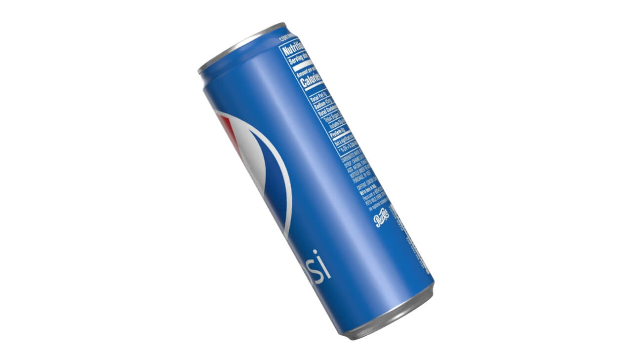 Pepsi Drink Can Sleek 355ml 08 - 3D Model by ERTAN ZORLU
