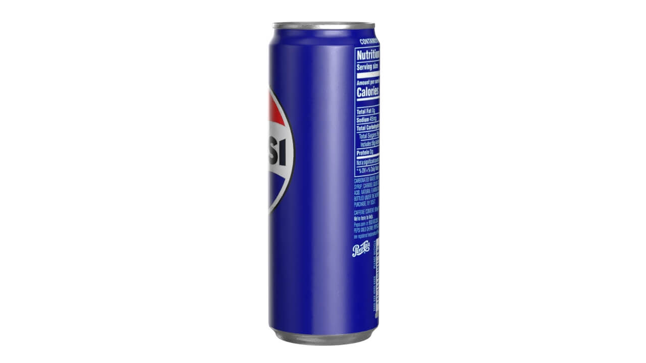 Pepsi Drink Can Sleek 355ml Pbr 08 - 3D Model by ERTAN ZORLU