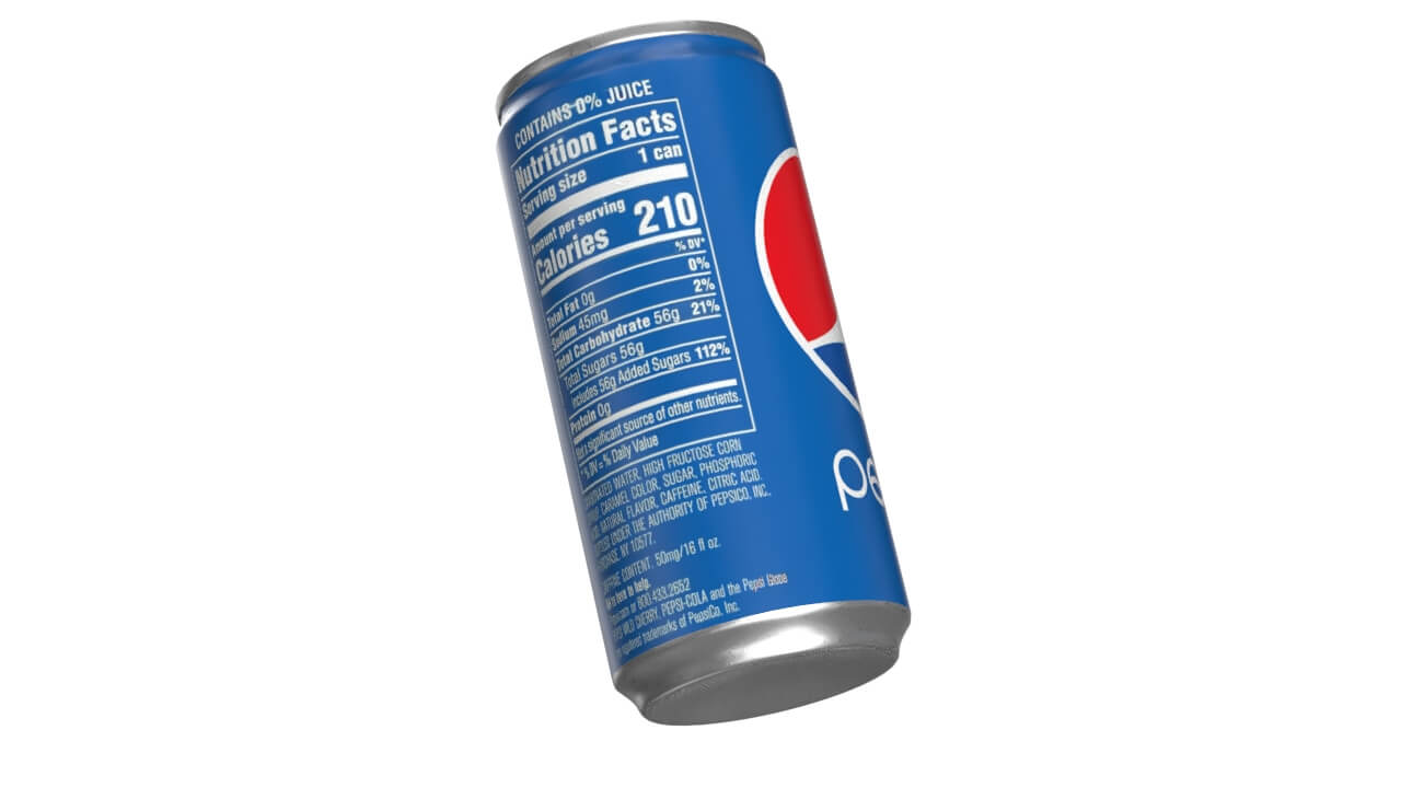 Pepsi Drink Can Slim 190ml 01 - 3D Model by ERTAN ZORLU