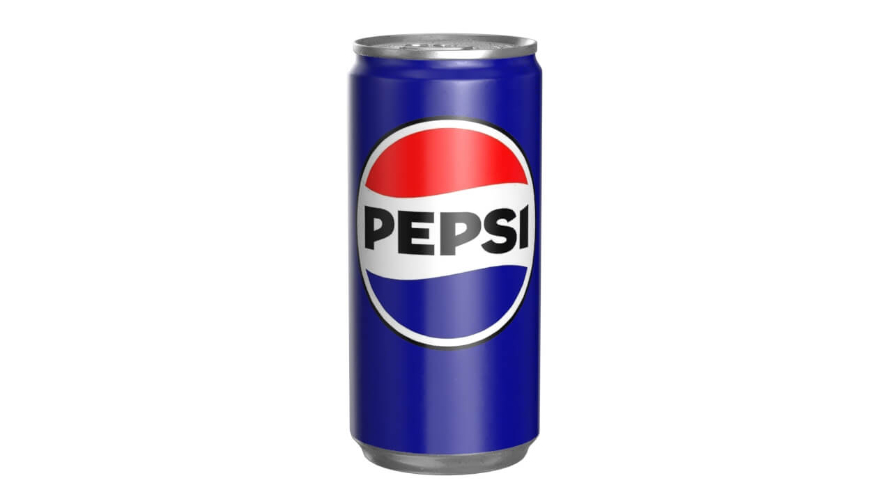 Pepsi Drink Can Slim 190ml Pbr 01 - 3D Model by ERTAN ZORLU