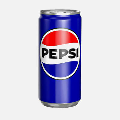 Pepsi Drink Can Slim 250ml Pbr 02 - 3D Model by ERTAN ZORLU
