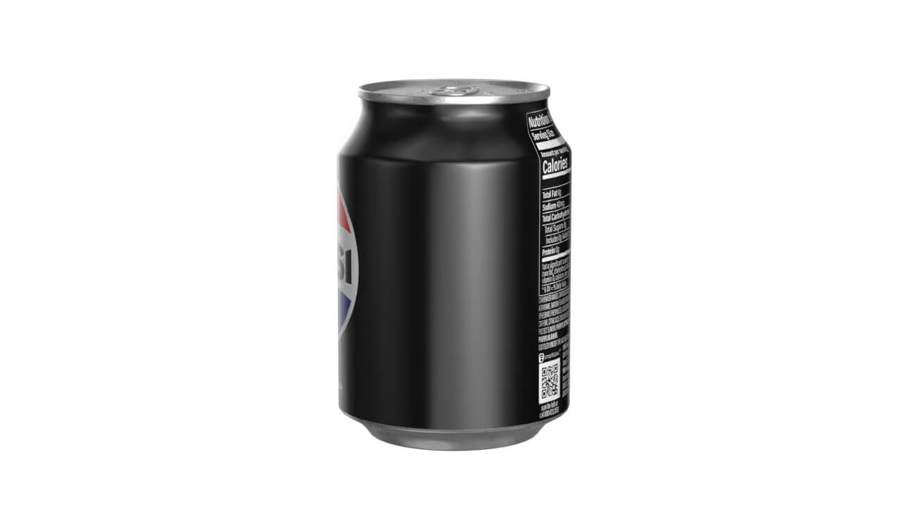 Pepsi Zero Drink Can 250ml 09 - 3D Model by ERTAN ZORLU