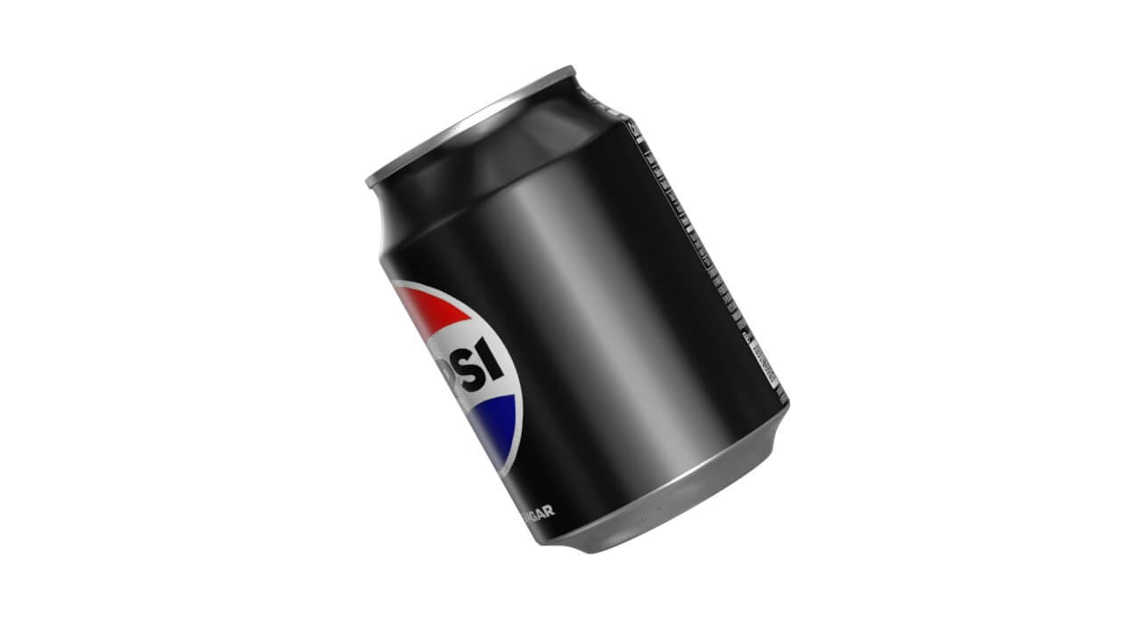 Pepsi Zero Drink Can 250ml 09 - 3D Model by ERTAN ZORLU