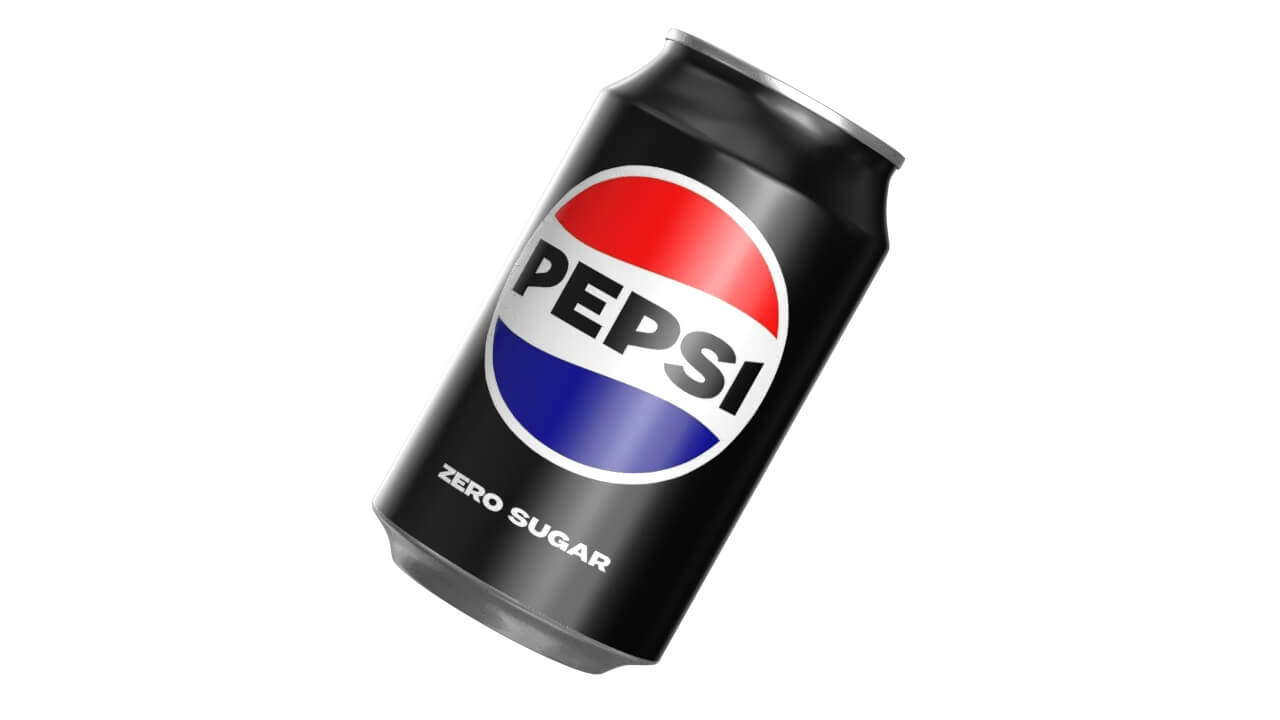 Pepsi Zero Drink Can 330ml 10 - 3D Model by ERTAN ZORLU