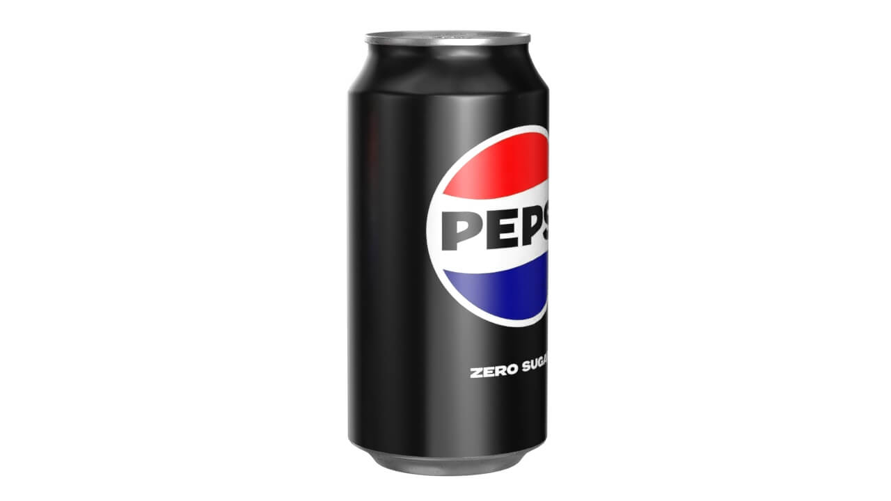 Pepsi Zero Drink Can 375ml 12 - 3D Model by ERTAN ZORLU