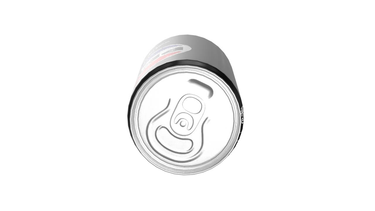 Pepsi Zero Drink Can Slim 190ml 01 - 3D Model by ERTAN ZORLU