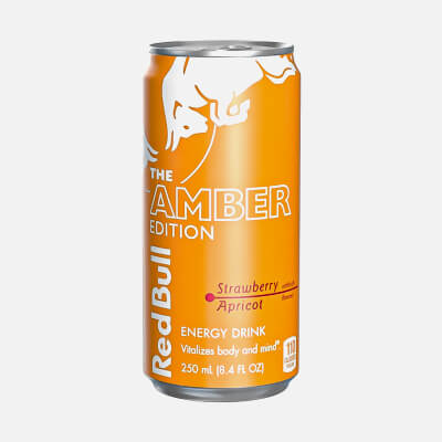 Red Bull Amber Edition Drink Can Sleek 250ml 01 - 3D Model by ERTAN ZORLU