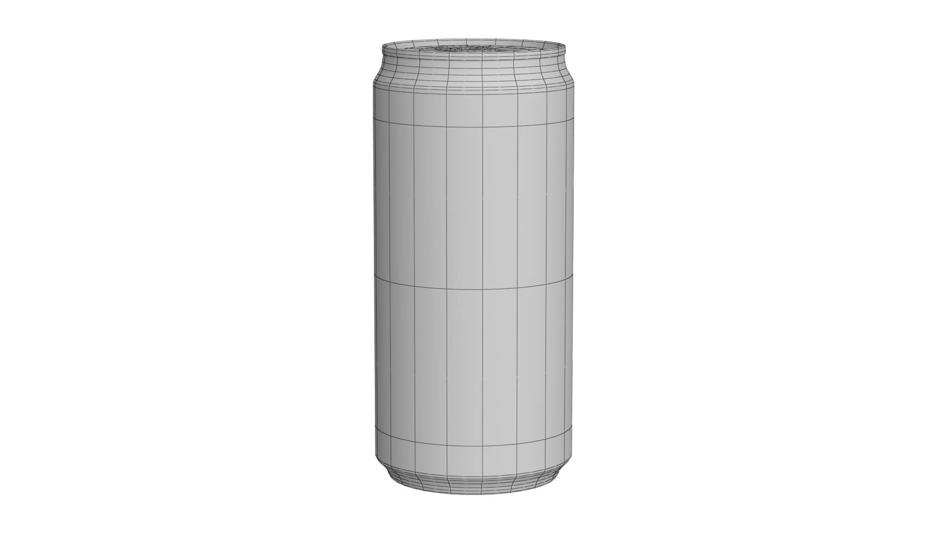 Red Bull Drink Can Package - 3D Model by ERTAN ZORLU