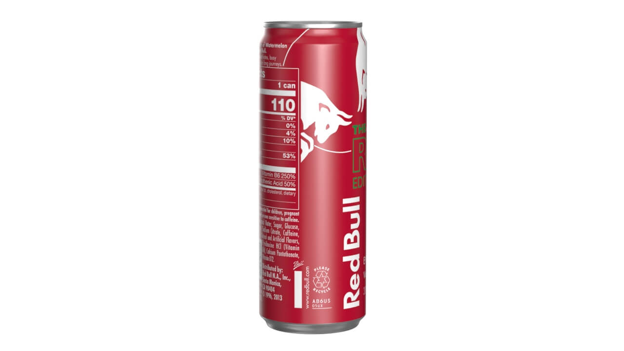 Red Bull Red Edition Drink Can Sleek 355ml 02 - 3D Model by ERTAN ZORLU