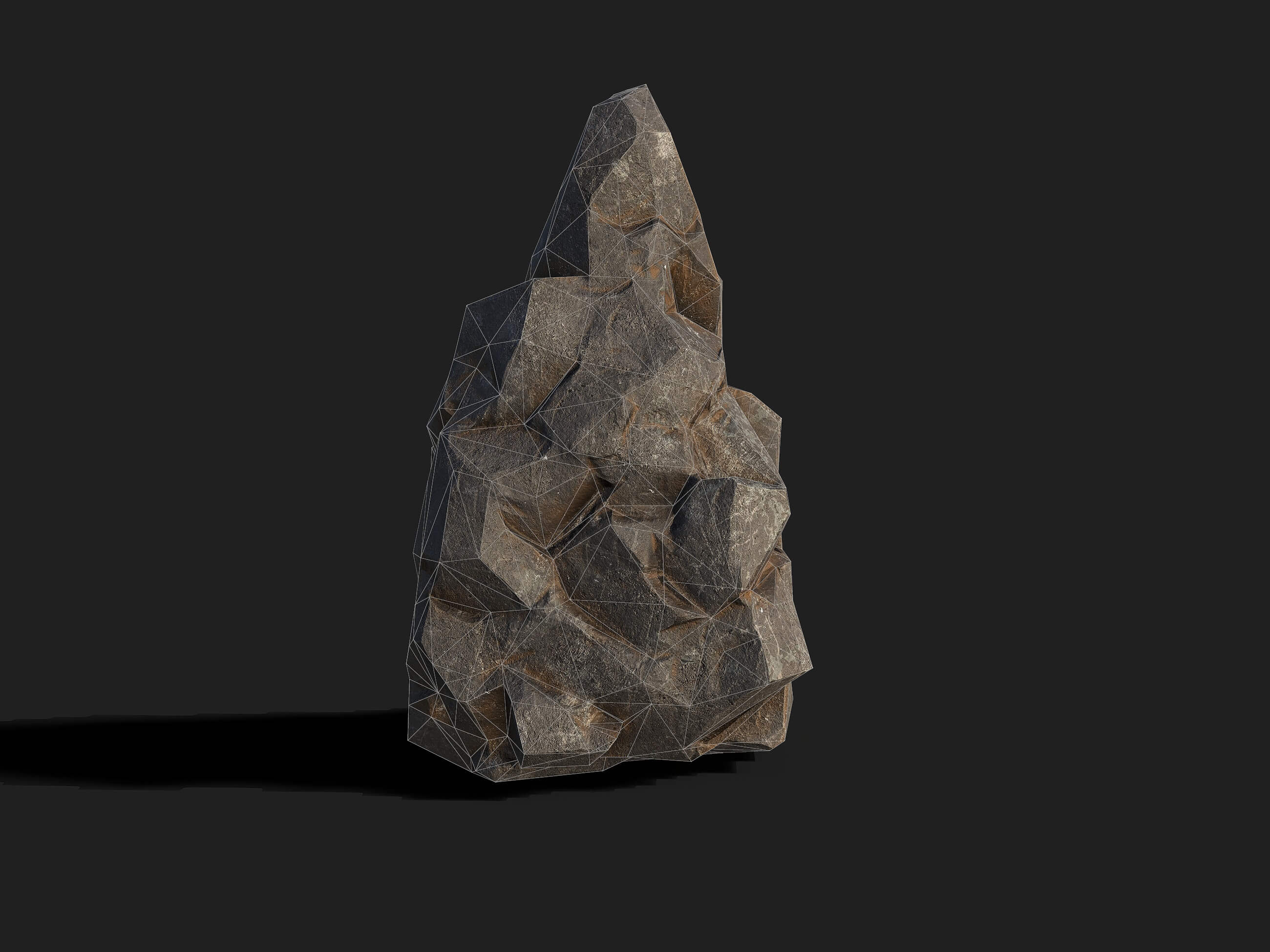 Rock Set PBR Low Poly 01 - 3D Model by ERTAN ZORLU