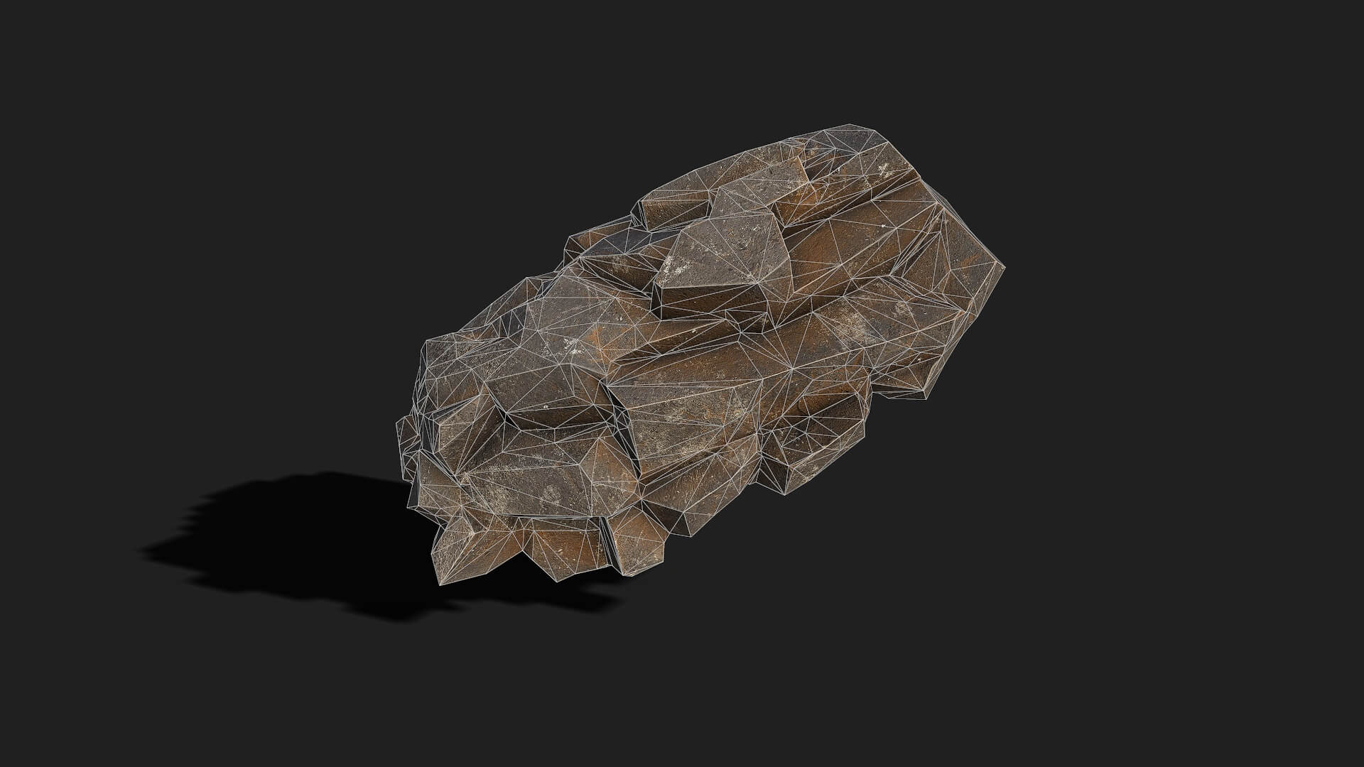 Rock Set PBR Low Poly 01 - 3D Model by ERTAN ZORLU