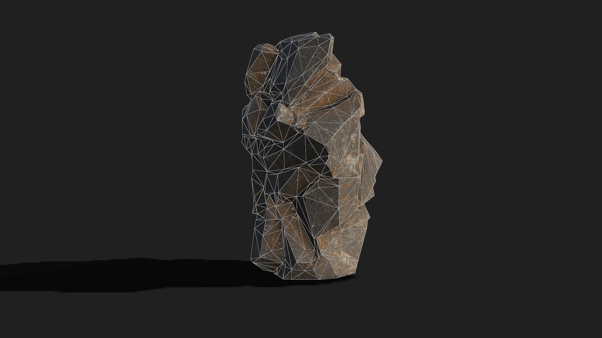 Rock Set PBR Low Poly 01 - 3D Model by ERTAN ZORLU