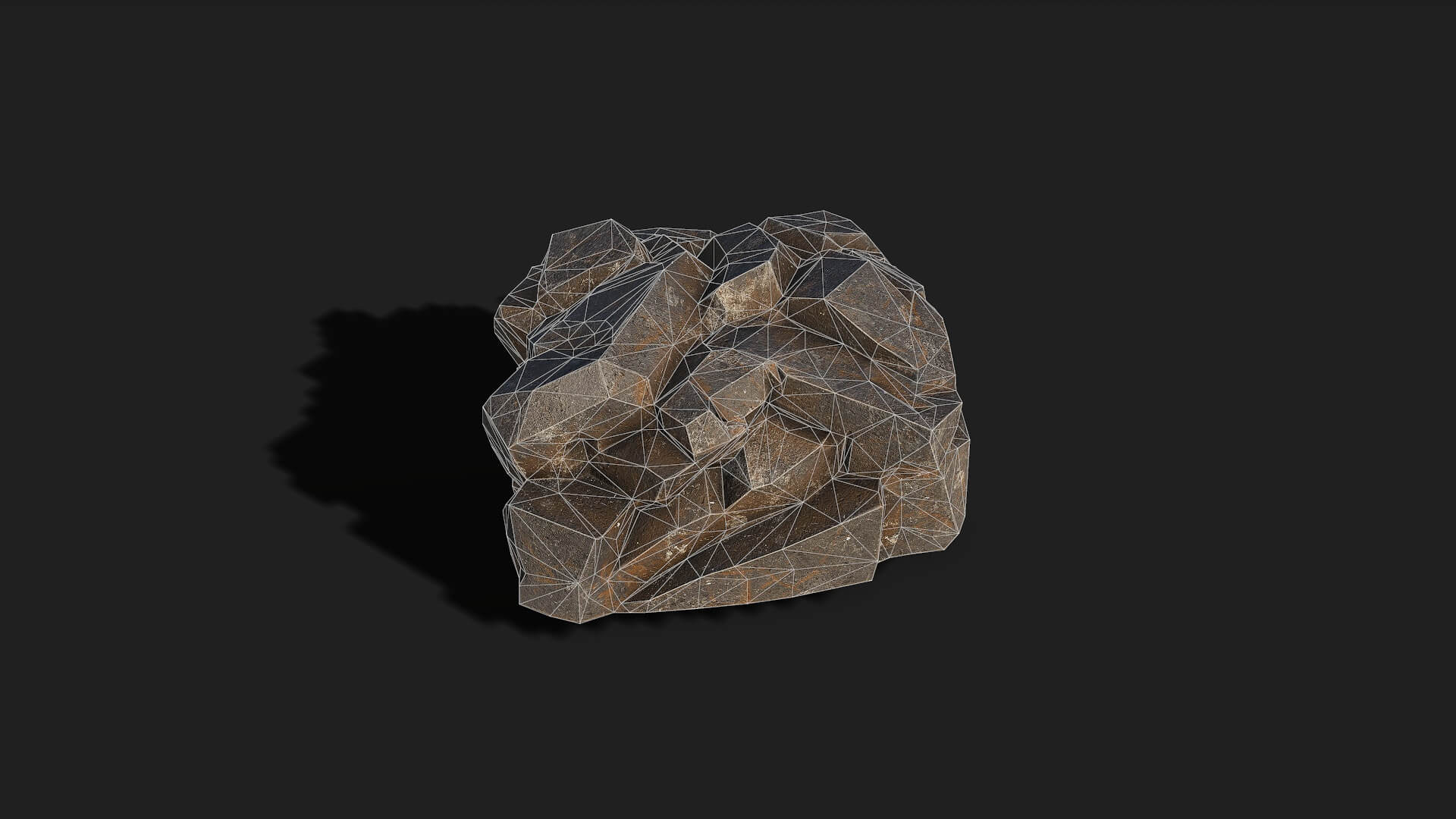 Rock Set PBR Low Poly 01 - 3D Model by ERTAN ZORLU