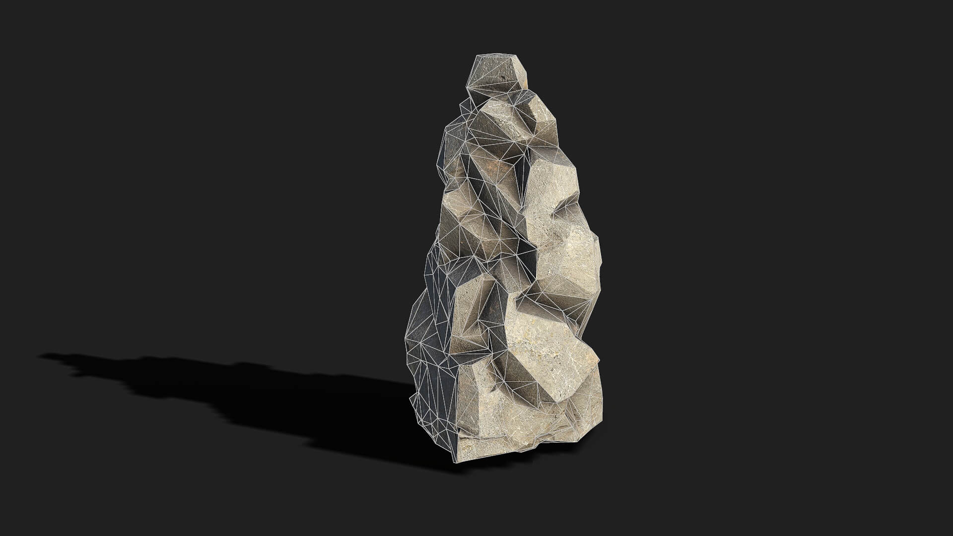 Rock Set PBR Low Poly 02 - 3D Model by ERTAN ZORLU