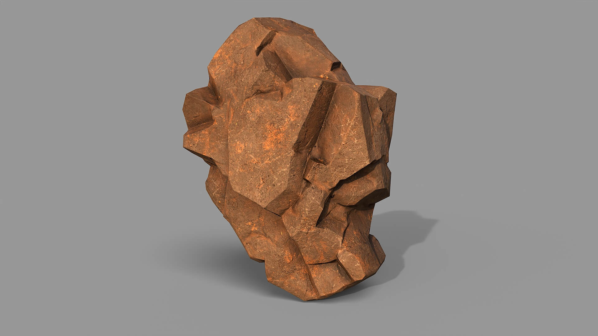 Rock Set PBR Low Poly 04 - 3D Model by ERTAN ZORLU