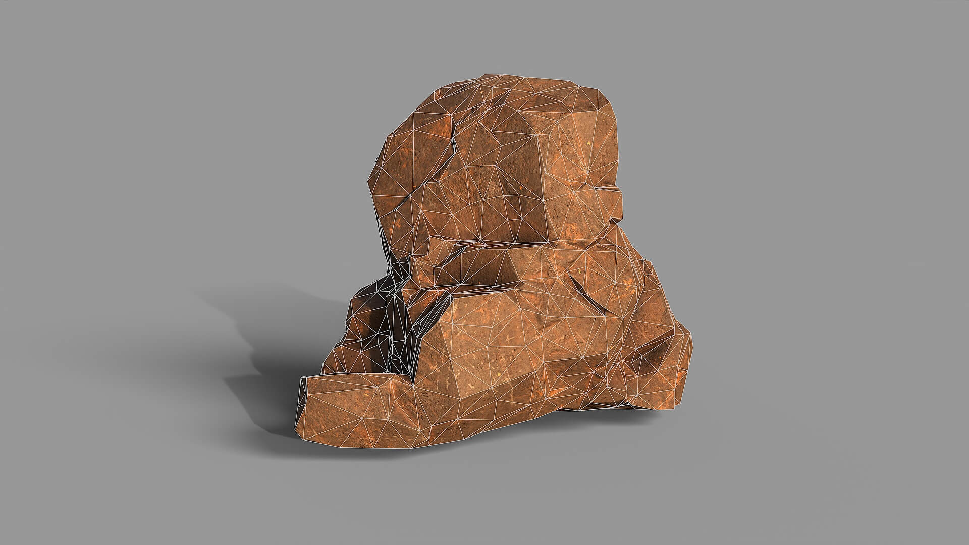 Rock Set PBR Low Poly 04 - 3D Model by ERTAN ZORLU