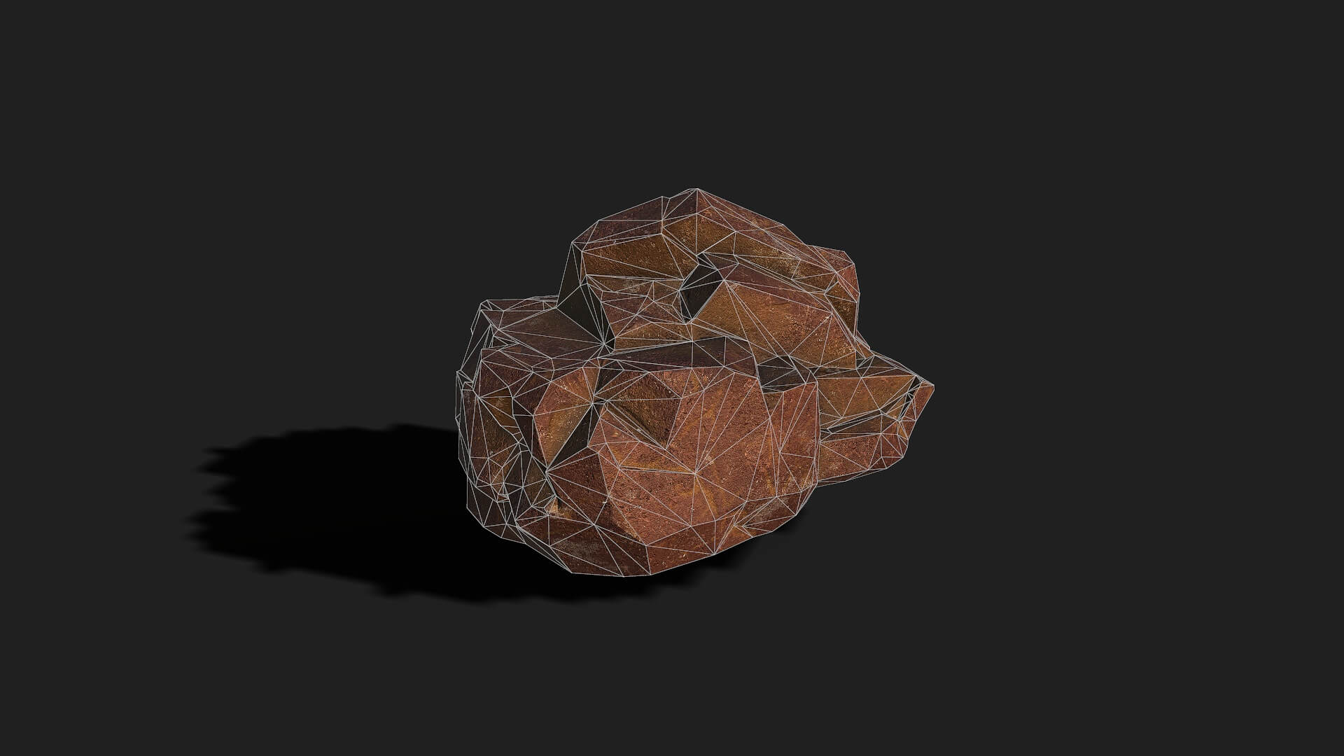 Rock Set PBR Low Poly 03 - 3D Model by ERTAN ZORLU