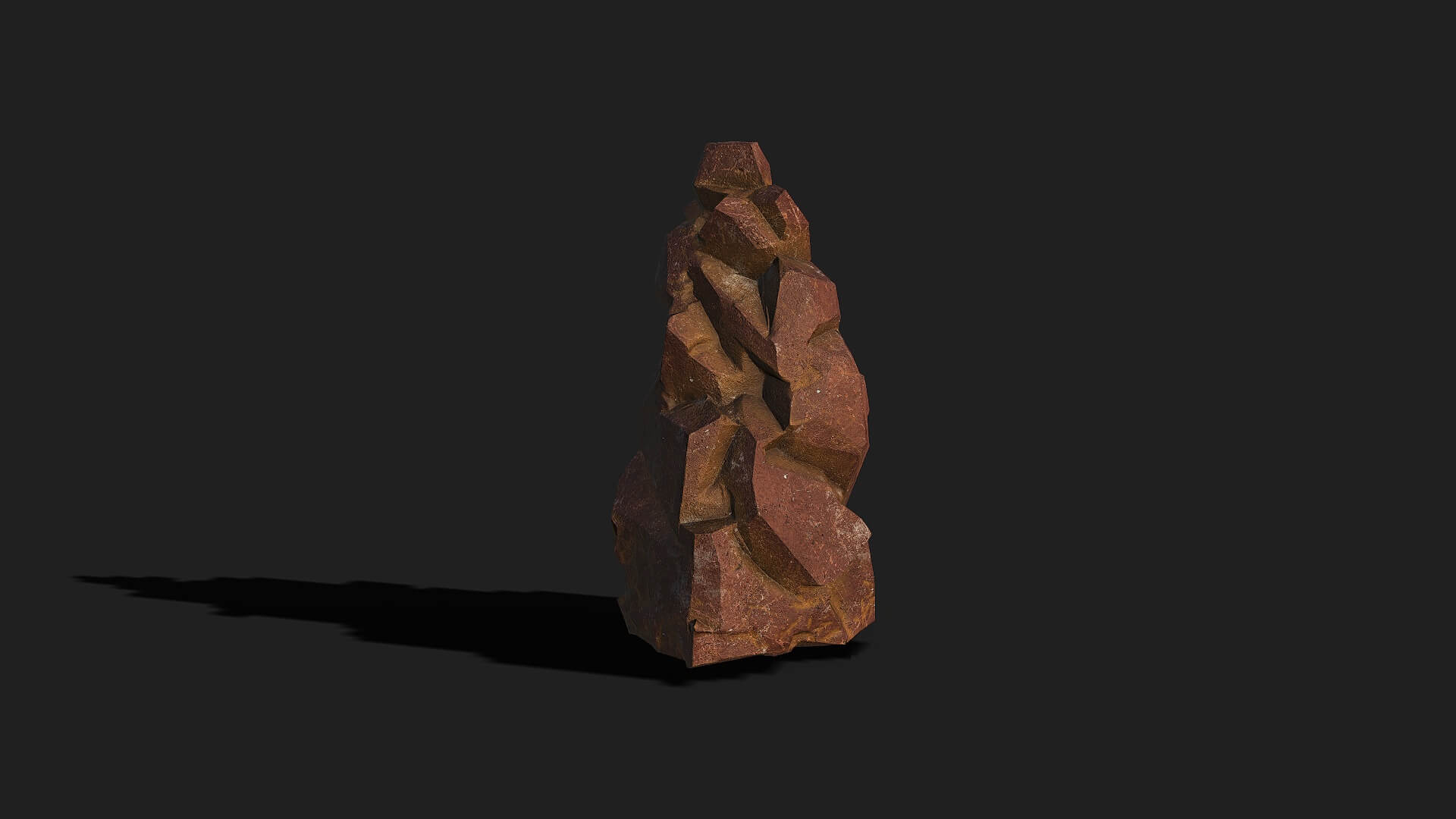 Rock Set PBR Low Poly 03 - 3D Model by ERTAN ZORLU