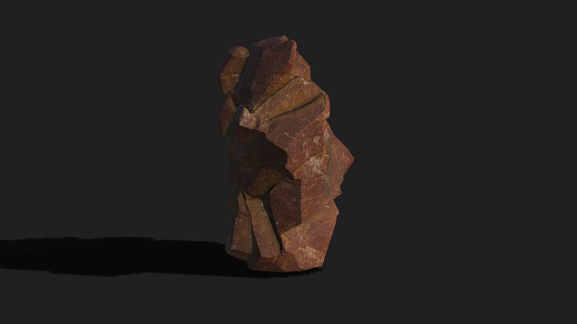 Rock Set PBR Low Poly 03 - 3D Model by ERTAN ZORLU