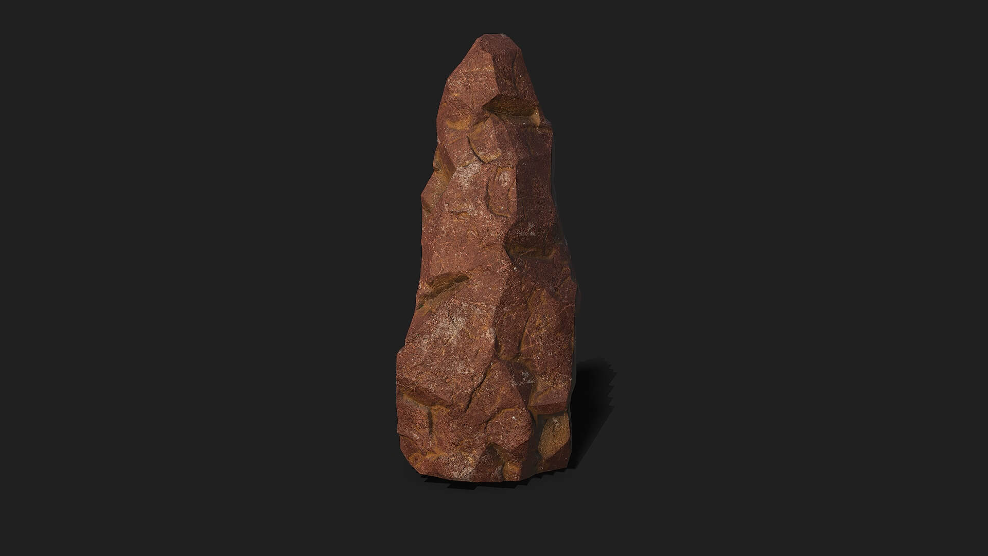 Rock Set PBR Low Poly 03 - 3D Model by ERTAN ZORLU
