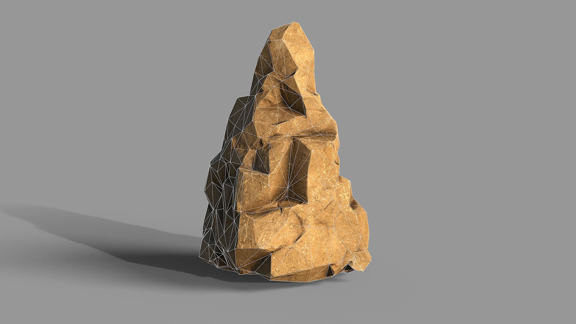 Rock Set PBR Low Poly 05 - 3D Model by ERTAN ZORLU