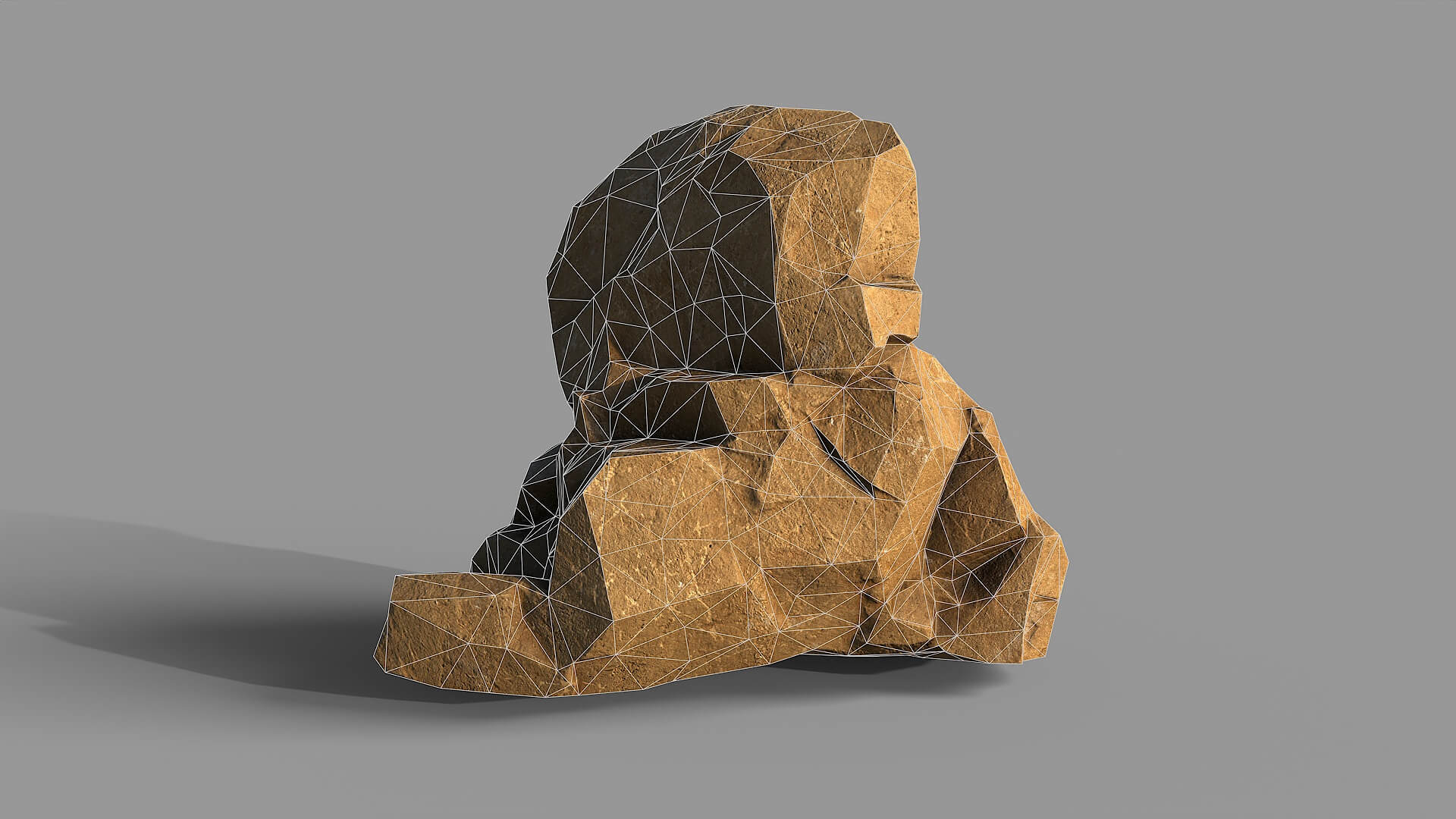 Rock Set PBR Low Poly 05 - 3D Model by ERTAN ZORLU