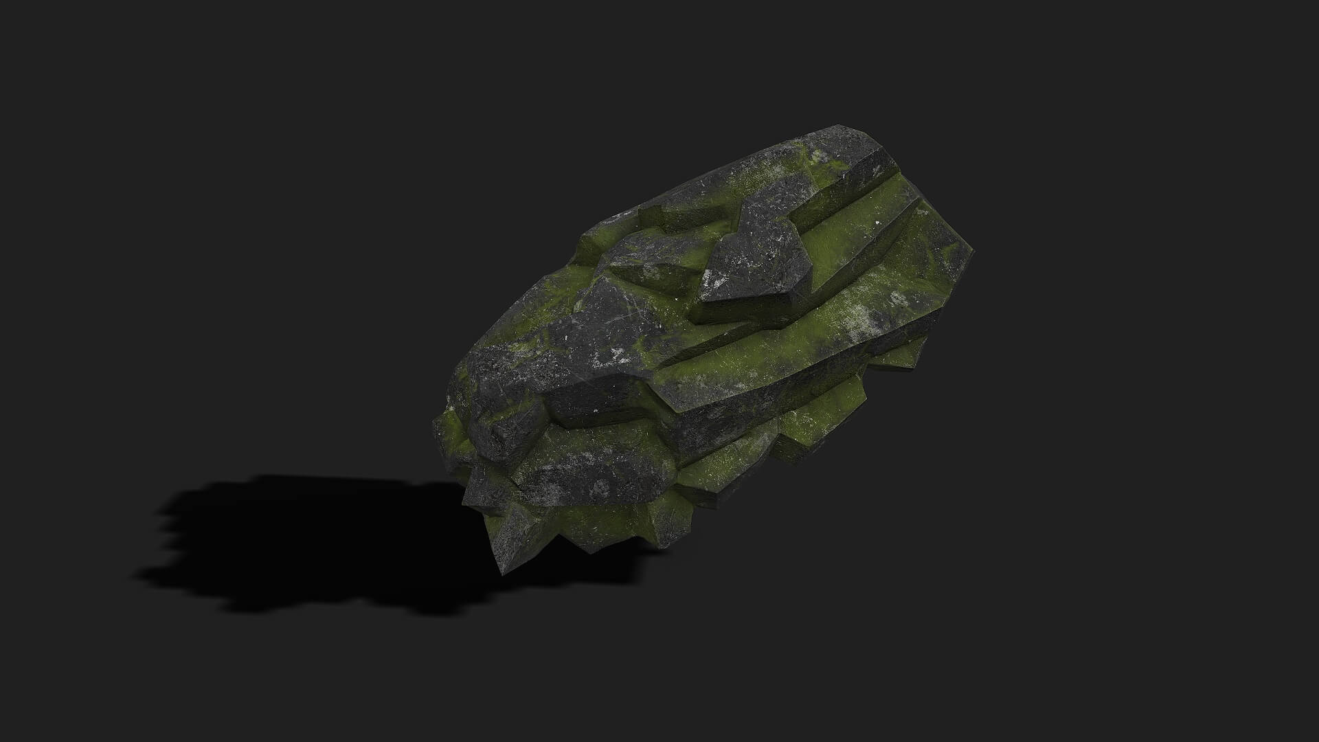 Rock Set PBR Low Poly 06 - 3D Model by ERTAN ZORLU