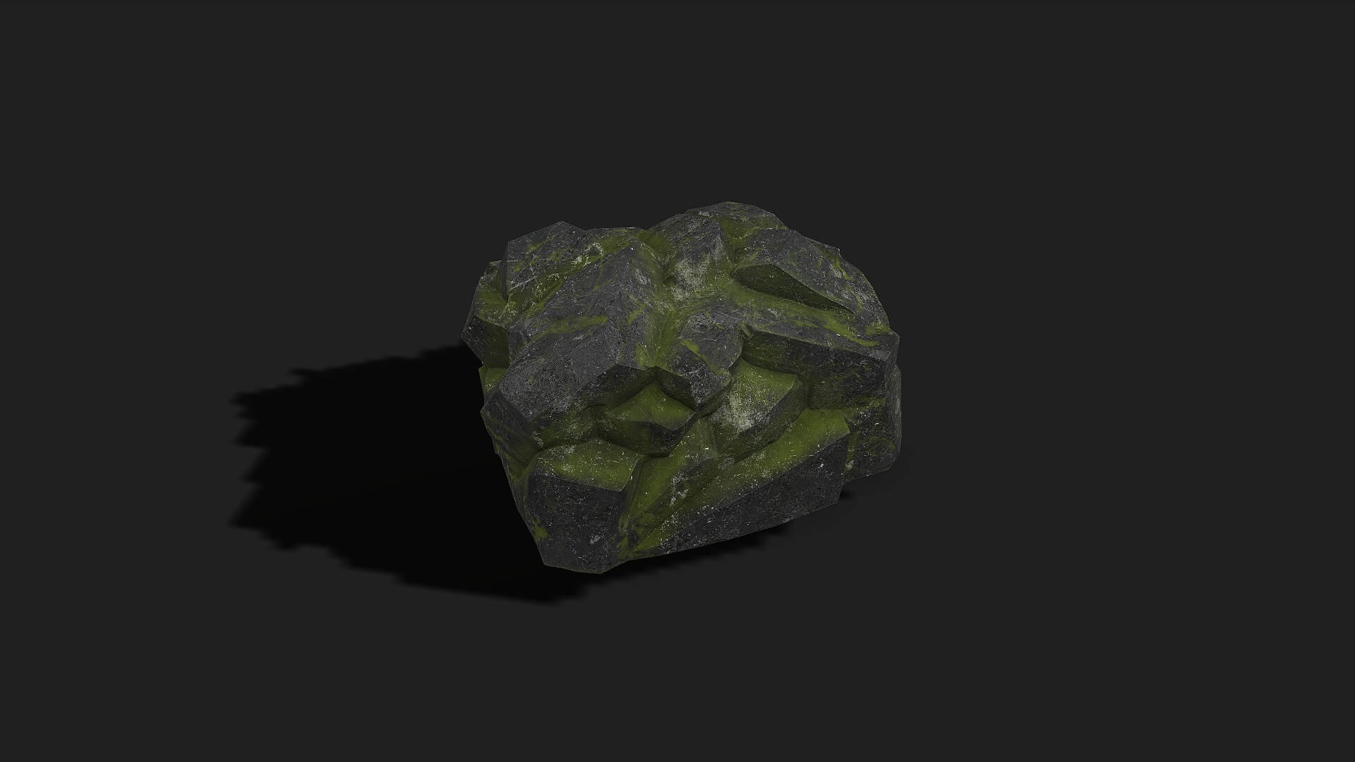 Rock Set PBR Low Poly 06 - 3D Model by ERTAN ZORLU